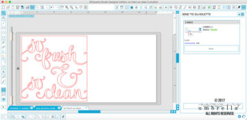 So Fresh and So Clean DIY Bathroom Sign - The Summery Umbrella