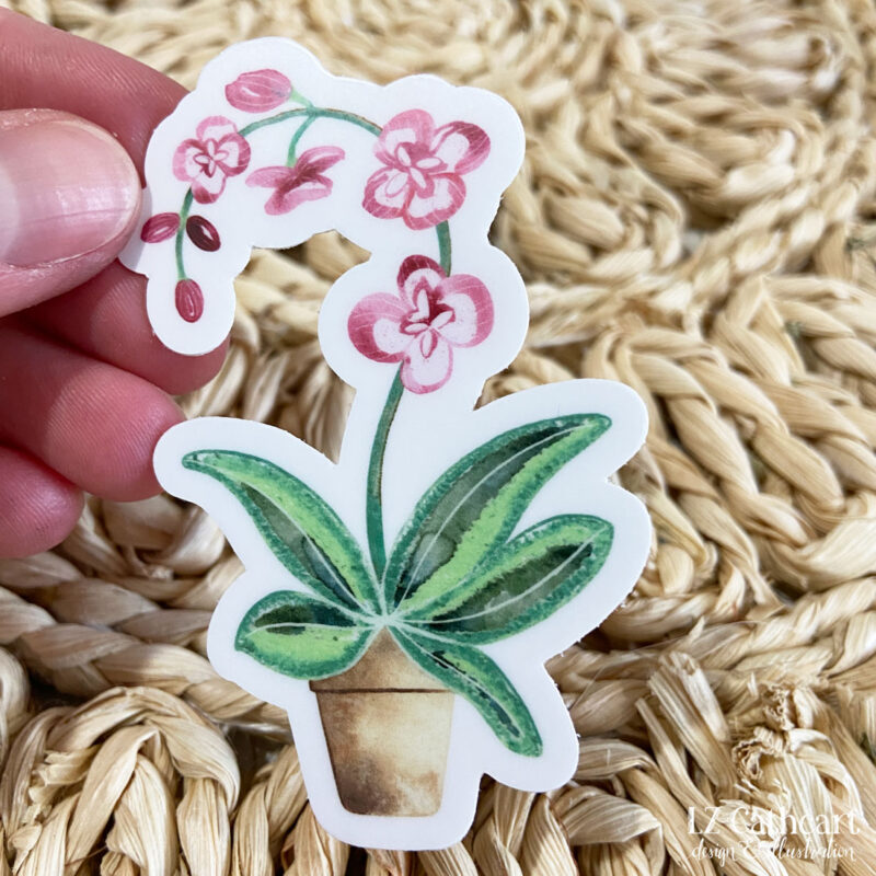 Delightful Plant Stickers to Brighten Your Day - The Summery Umbrella