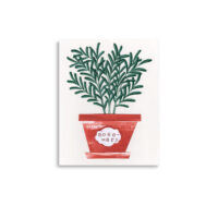 Rosemary Botanical Illustration Art Print No. 2