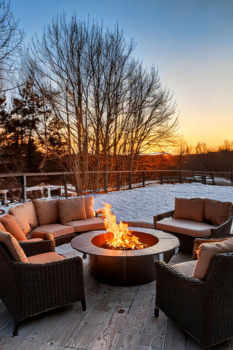 Toasty Tush: Warm Outdoor Seating for Cool Days